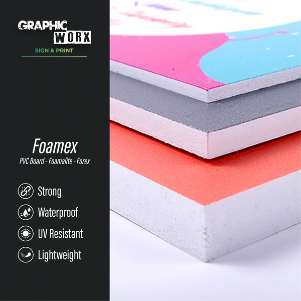 Foamex Boards | Graphic Worx